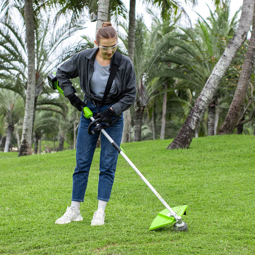 24V 24V Grass Trimmer 40cm with 2x 4Ah Battery