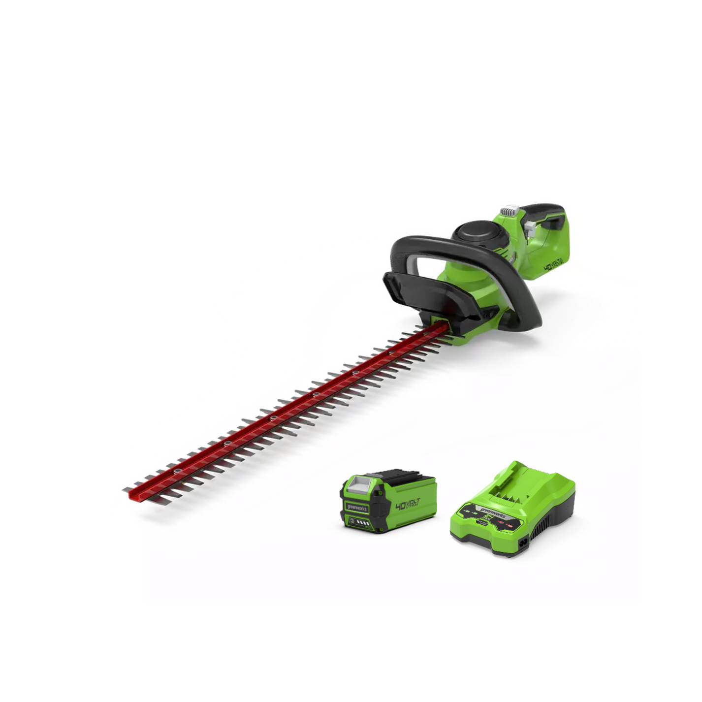 40V Cordless Hedge Trimmer G40HT61 - Buy online at Greenworks